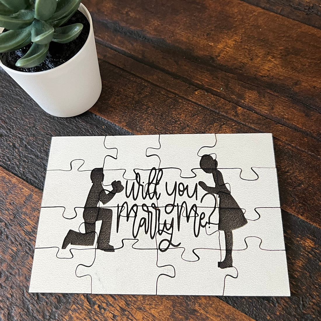 Will You Marry Me Puzzle – Glowforge Shop