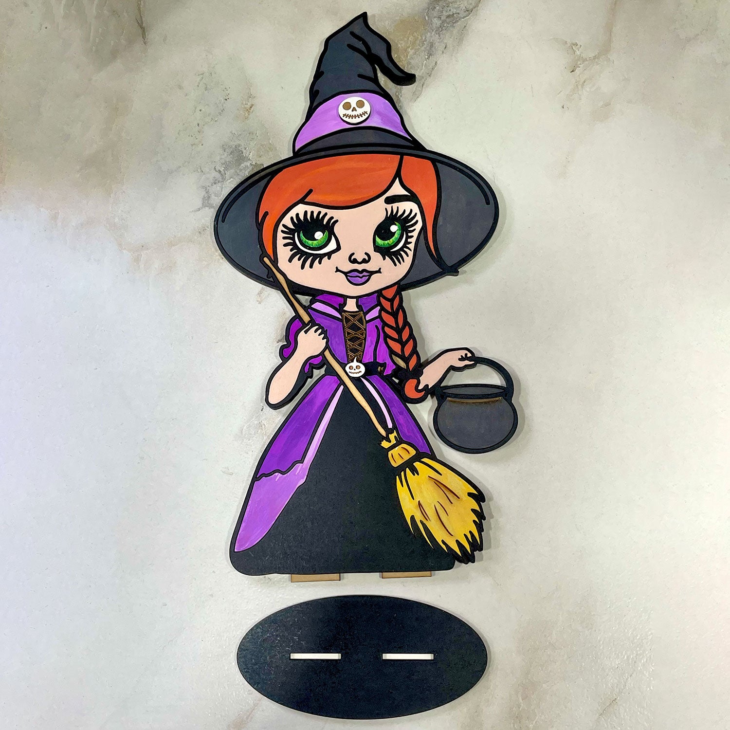Witch Halloween Stand – Glowforge Shop