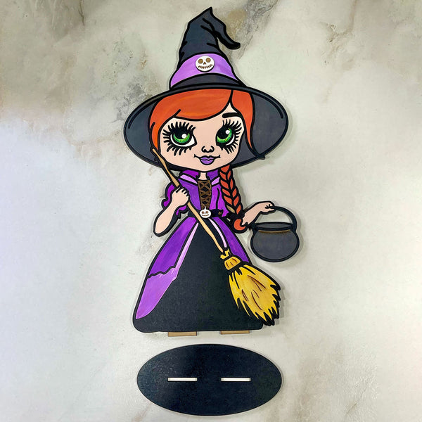 Witch Halloween Stand – Glowforge Shop