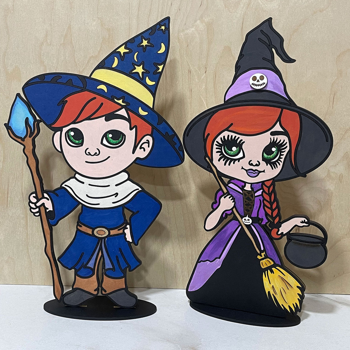 Wizard Halloween Stand – Glowforge Shop