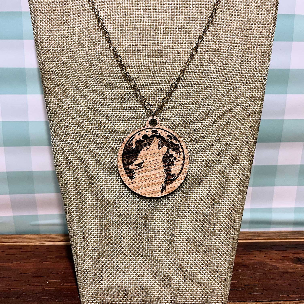 Wolf / Werewolf Necklace Pendant – Glowforge Shop