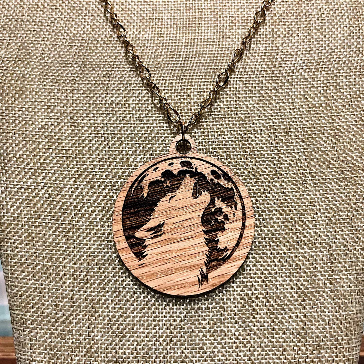Wolf / Werewolf Necklace Pendant – Glowforge Shop