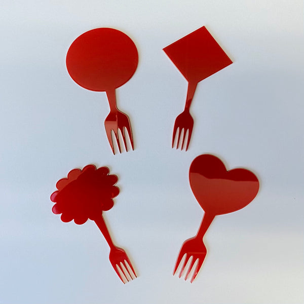 Whimsical Food Tags (Set of 4) – Glowforge Shop