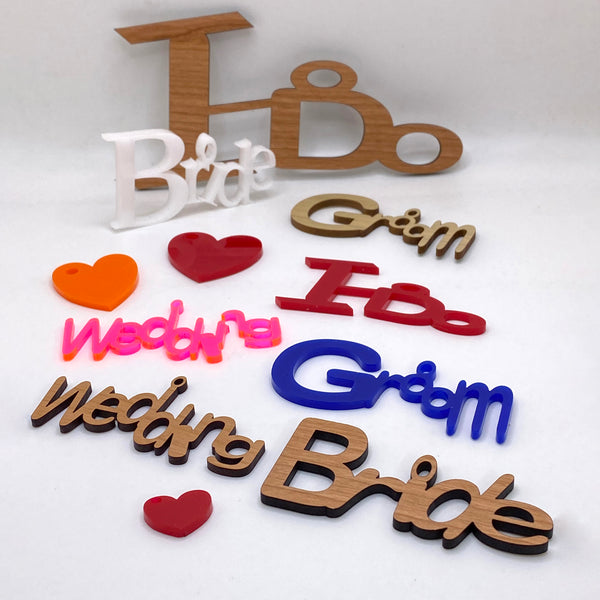 Wedding Gift Tags (Set of 5) – Glowforge Shop