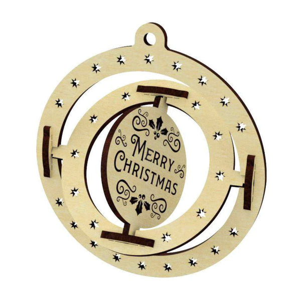 Christmas Tree Ornament Xmas – Glowforge Shop