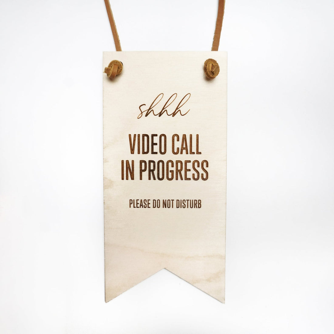 Video Call Do Not Disturb Sign – Glowforge Shop
