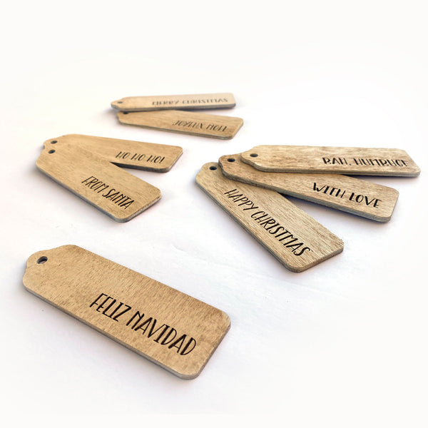 Christmas Gift Tags (Set of 10) – Glowforge Shop