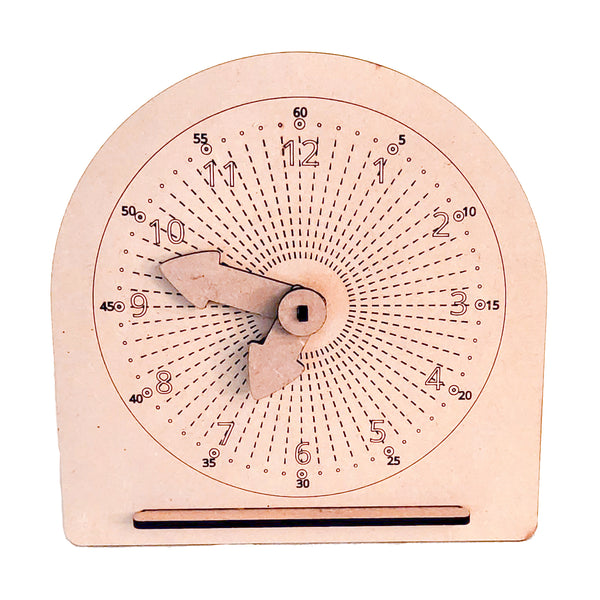 Clock Reading Math Manipulative – Glowforge Shop