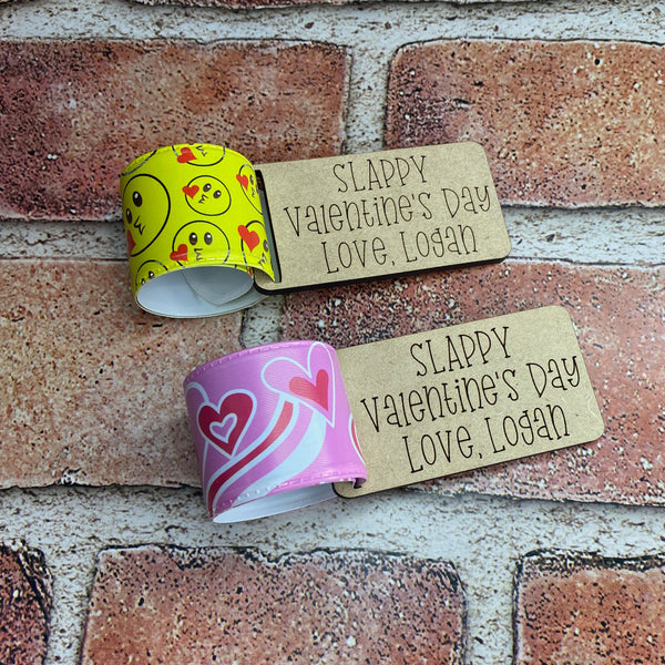 Customizable Slap Bracelet Party Holder Gift Tags (Set of 4 ...