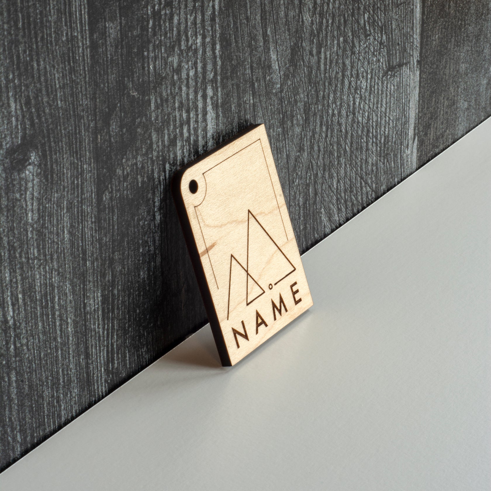 Minimalistic Name Card Gift Tag – Glowforge Shop