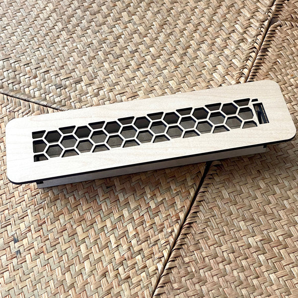 Decorative Floor Register & Damper - 2" x 10" Size – Glowforge Shop