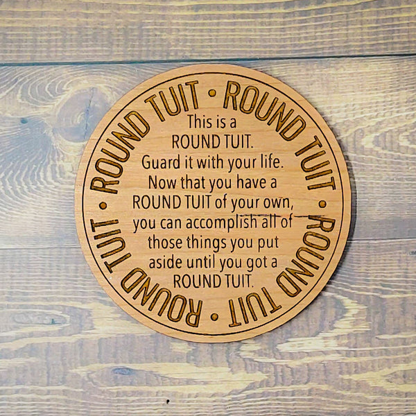 Funny Round Tuit Chip – Glowforge Shop