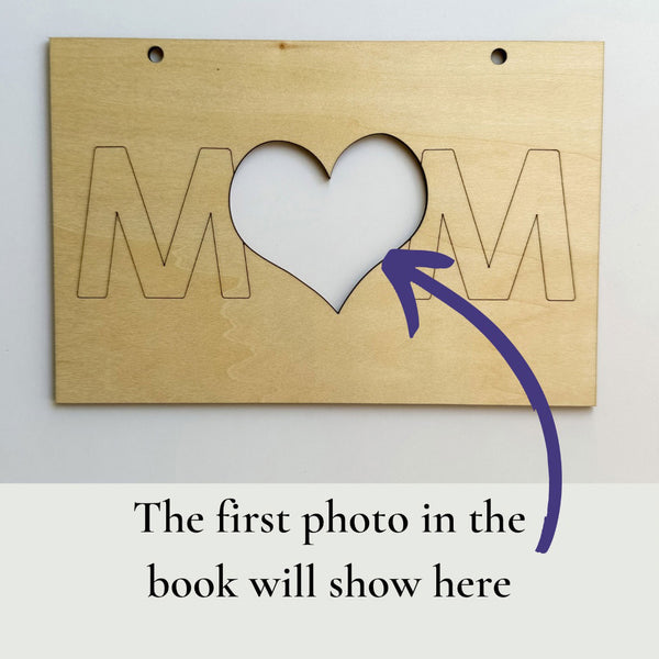 MOM Photo Album Cover - Mother's Day Gift – Glowforge Shop