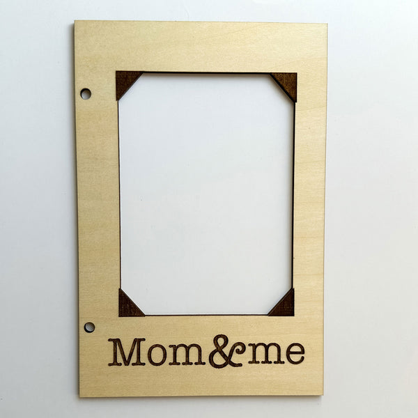 Mom & Me Photo Album Cover - Mother's Day Gift – Glowforge Shop