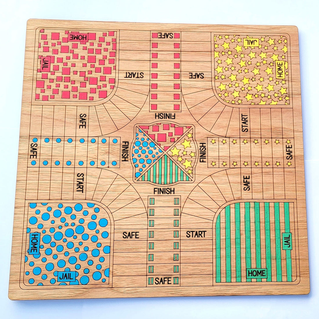 Pachisi Board Game – Glowforge Shop