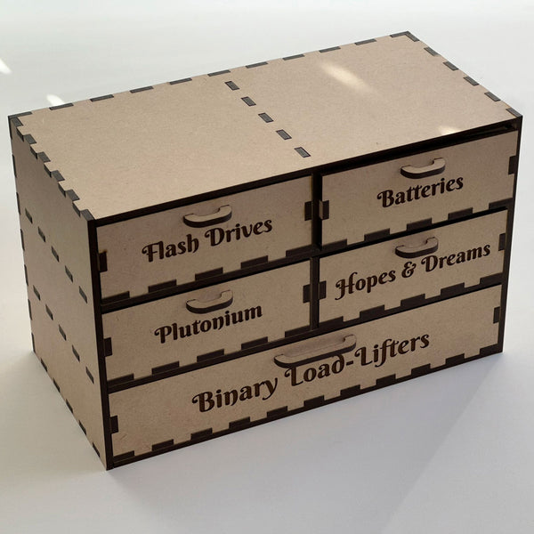 Personalized Desktop Accessory Drawers – Glowforge Shop