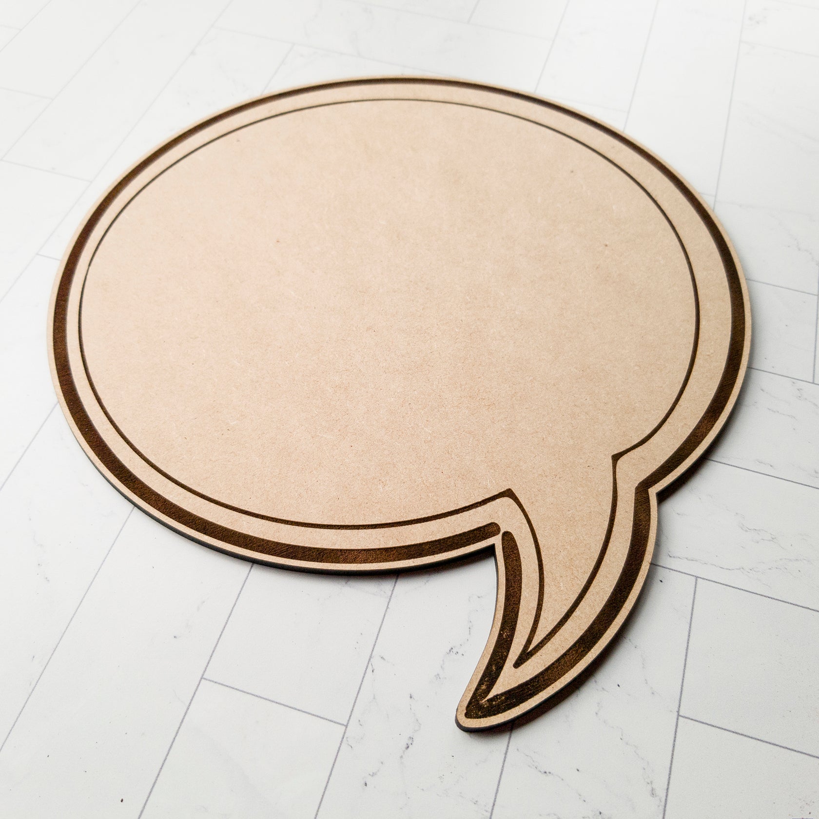 Speech Bubbles Photobooth Props (Set of 2) – Glowforge Shop