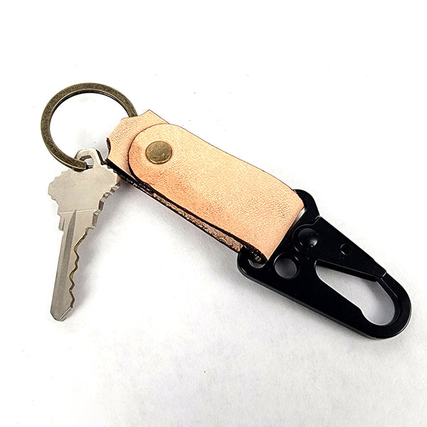 Simple Leather Keychain – Glowforge Shop