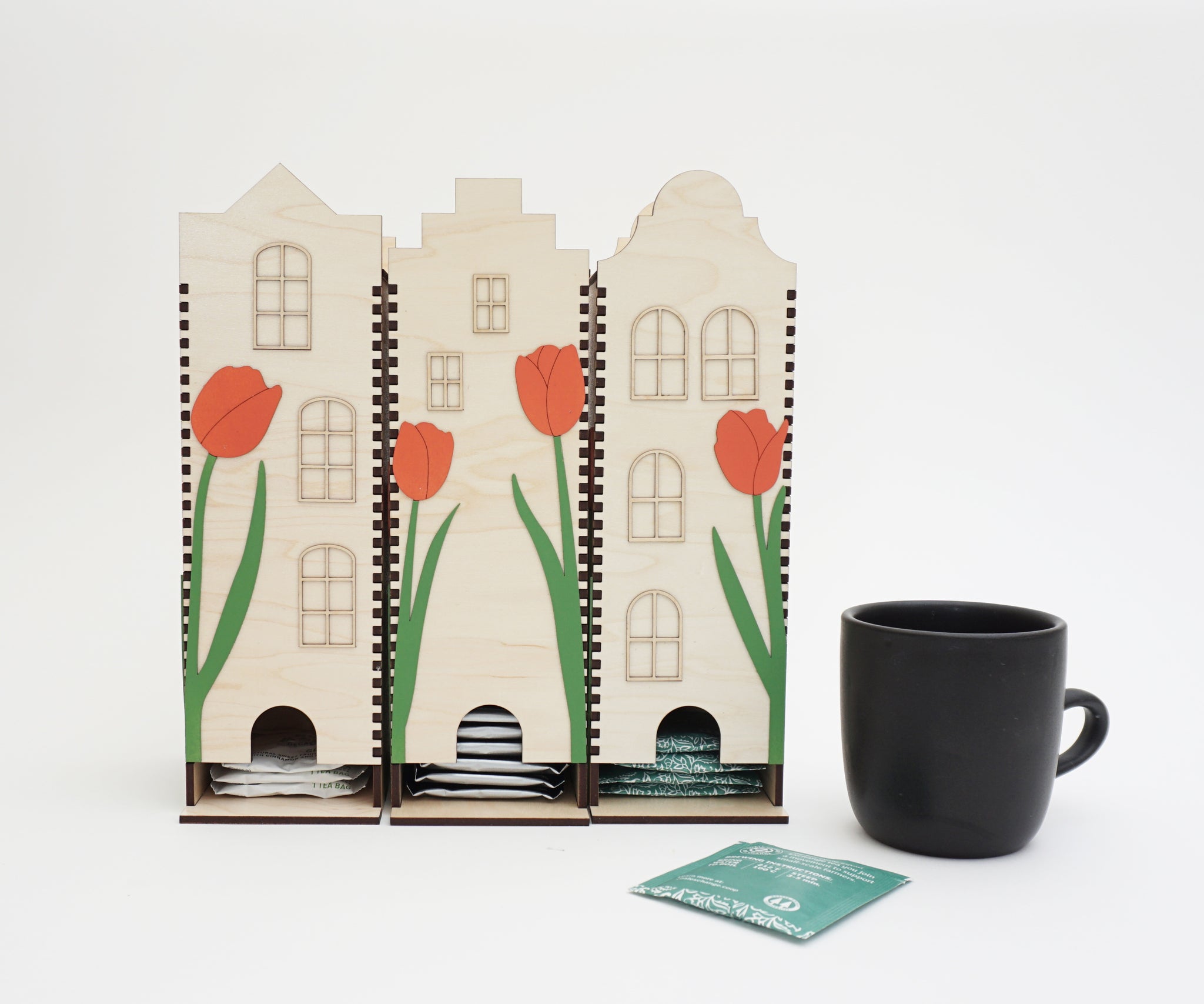 Dutch Tulips Tea Dispenser (set of 3) – Glowforge Shop
