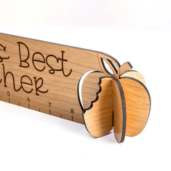 Teacher Themed Freestanding Decorative Sign Version 2 – Glowforge Shop
