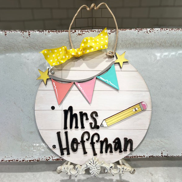 Teacher Door Sign Welcome to Our Class – Glowforge Shop