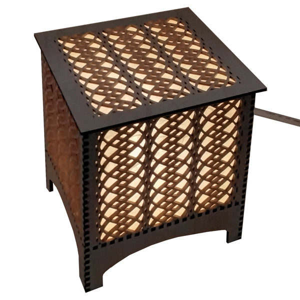 The Famous Double Helix Lamp with Feet, Mulberry Paper, and a 110V Lam ...