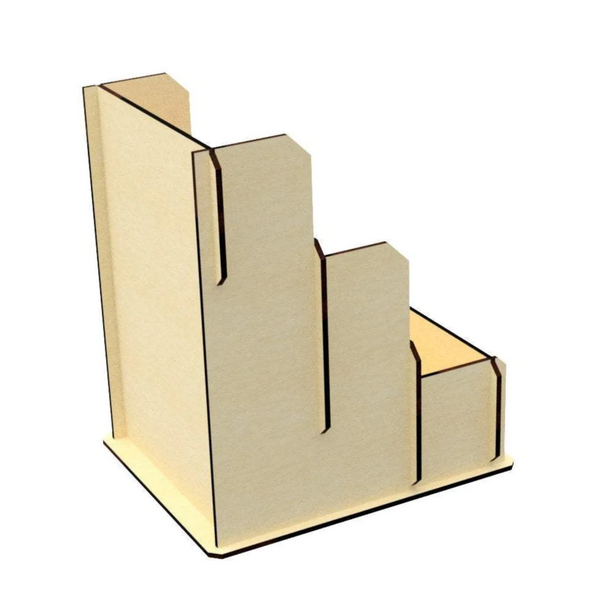 Vertical Storage 3 Compartment – Glowforge Shop