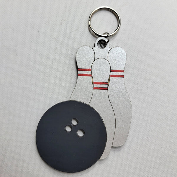 Bowling Keychain – Glowforge Shop