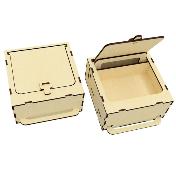 Storage Box with Lever – Glowforge Shop