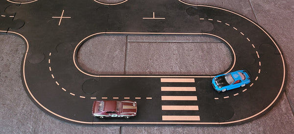 Curved Road Piece Scale Model Collection – Glowforge Shop