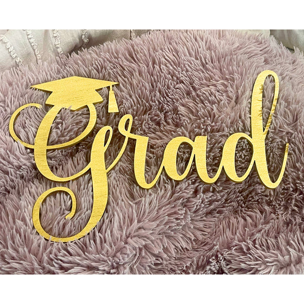 Graduation "Grad" Photo Prop – Glowforge Shop