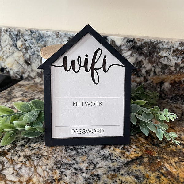 Guest WiFi Password Sign – Glowforge Shop
