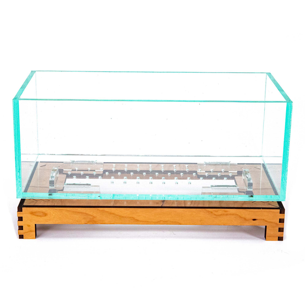Large Clear Planter with Raised Stand – Glowforge Shop