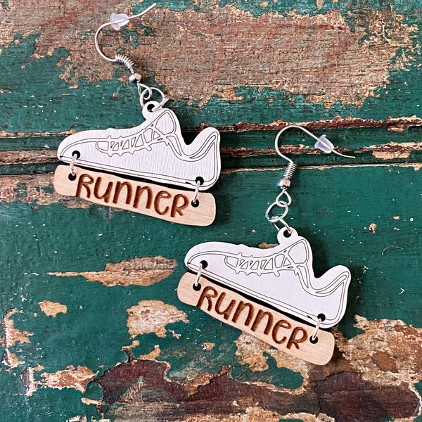 Runner Earrings – Glowforge Shop